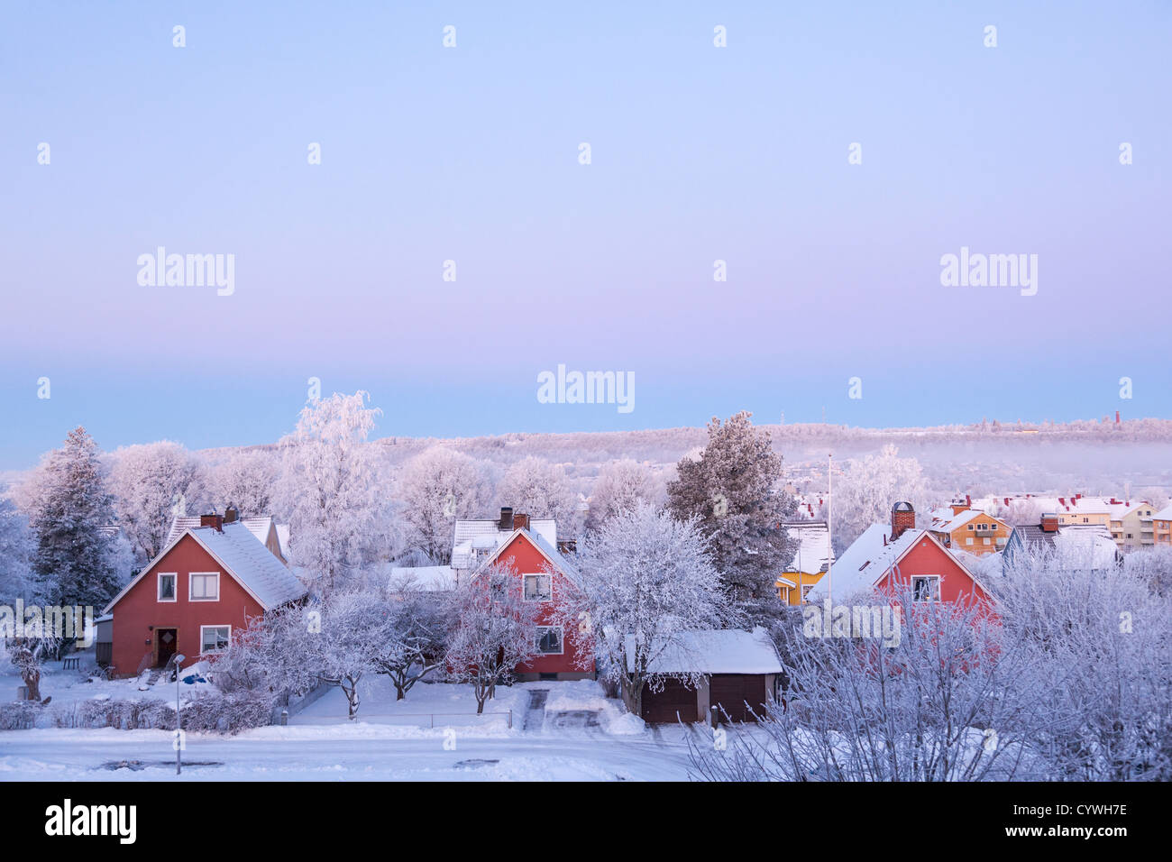 Winter urban landscape snow hi-res stock photography and images - Alamy