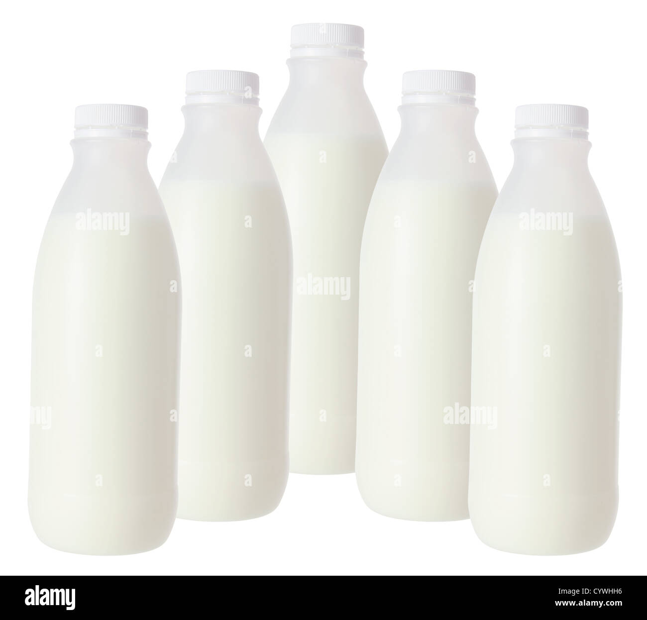 Bottles of Milk Stock Photo - Alamy