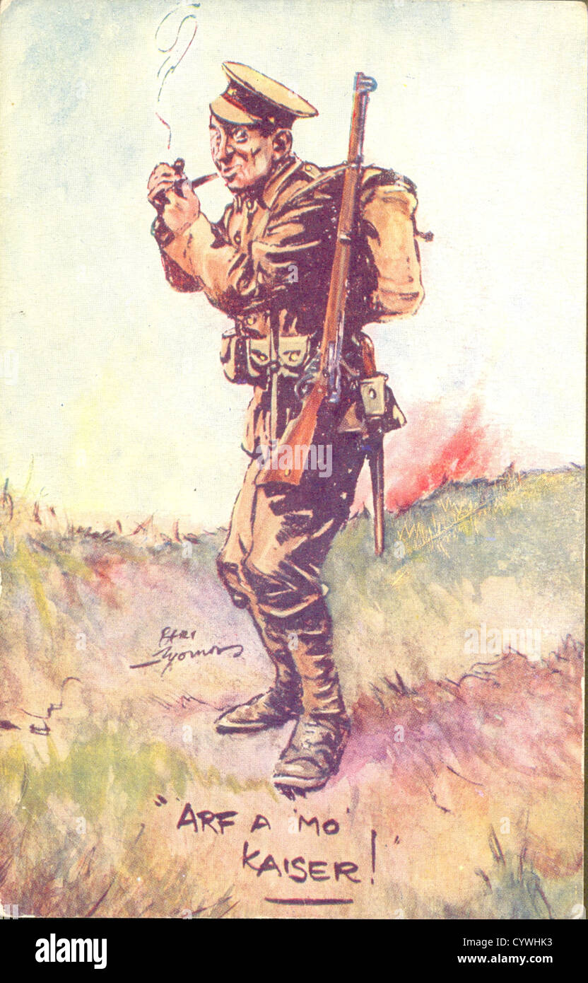 World war one comic postcard hi-res stock photography and images - Alamy
