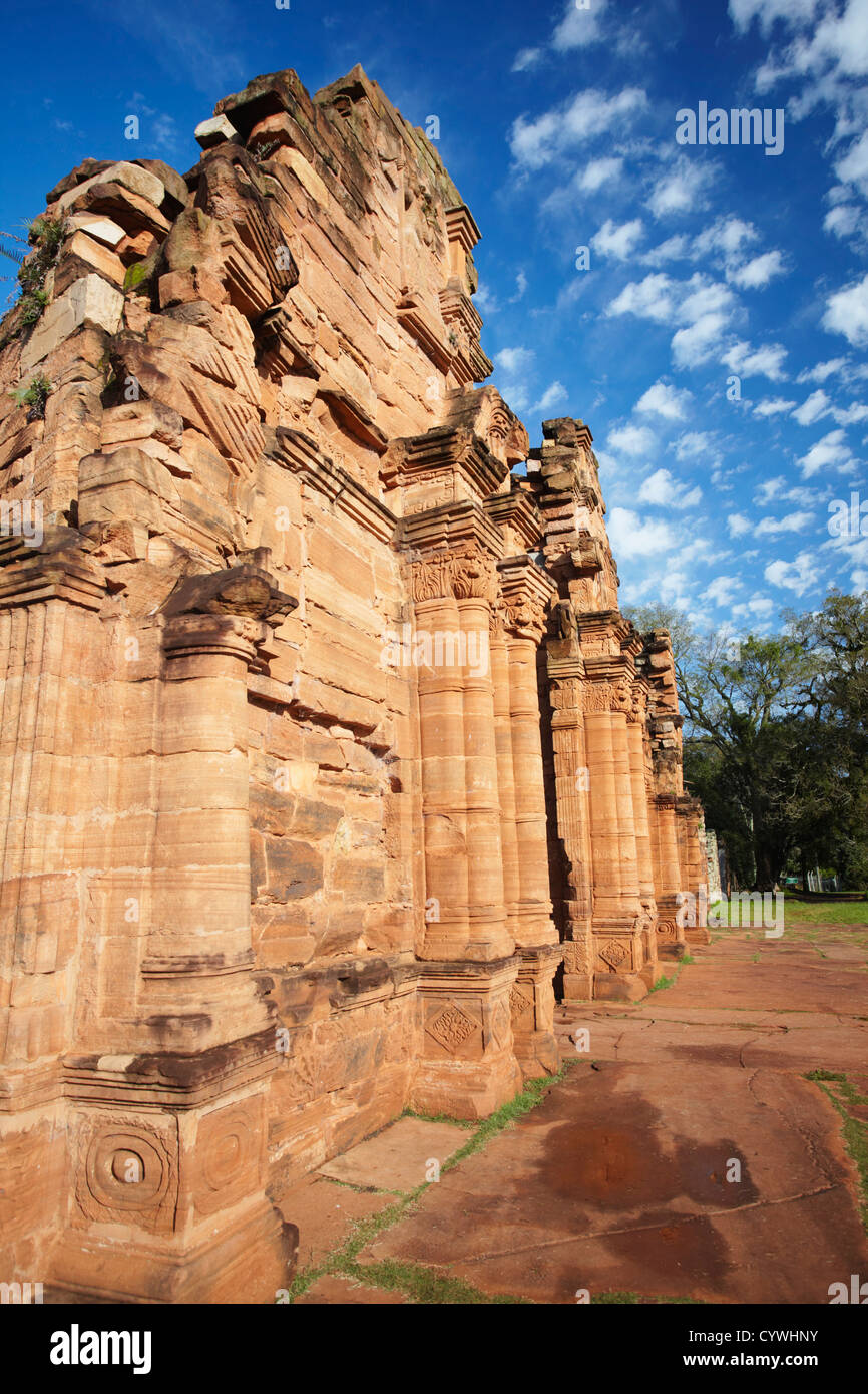 Ruins of mission at San Ignacio Mini (UNESCO World Heritage Site ...