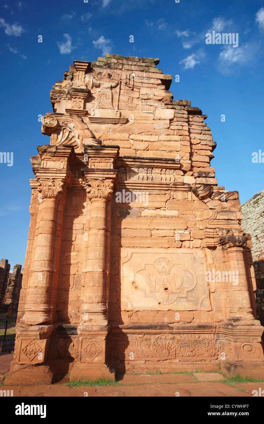 Ruins of mission at San Ignacio Mini (UNESCO World Heritage Site ...