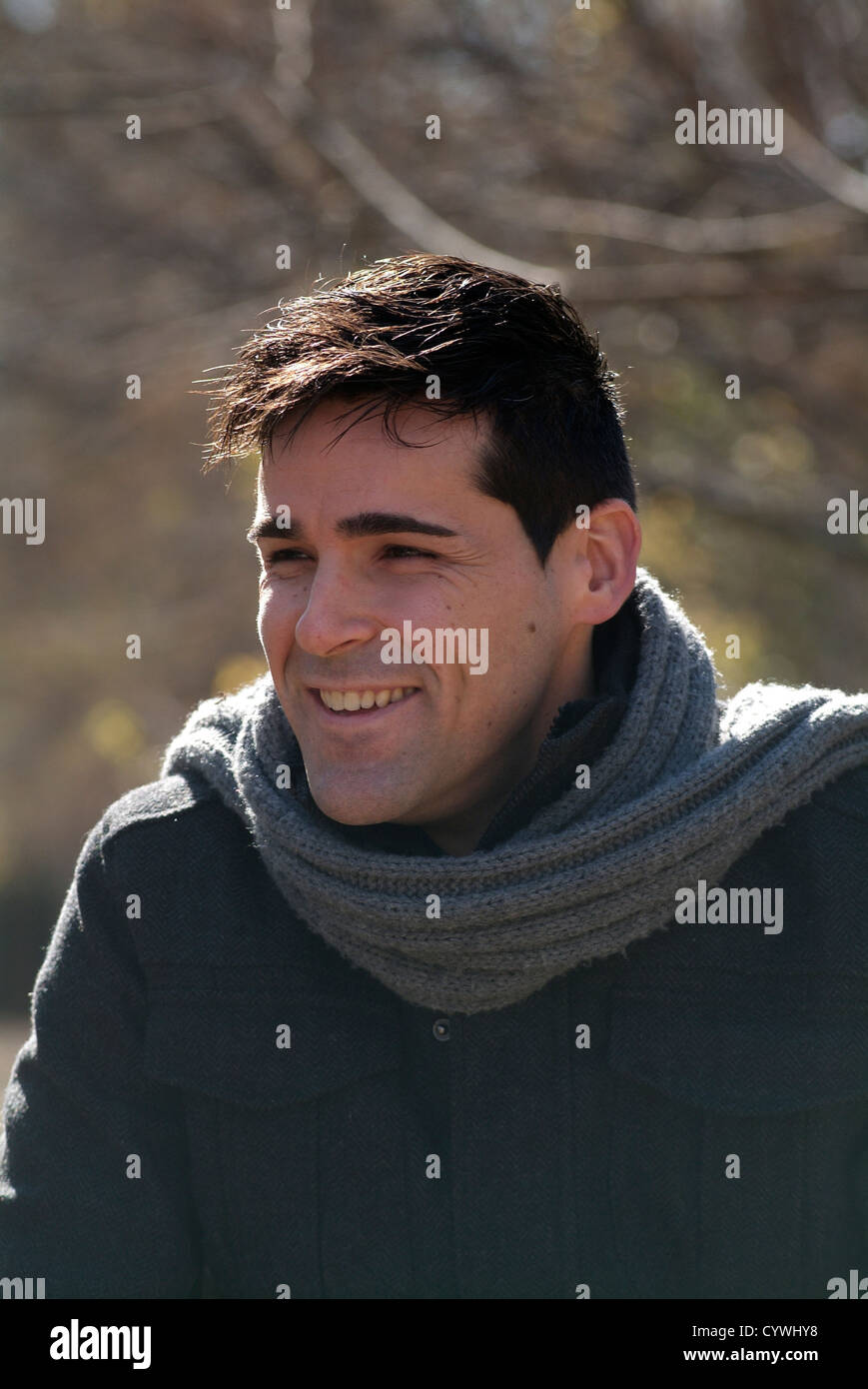 Mediterranean male portrait smile hi-res stock photography and images ...