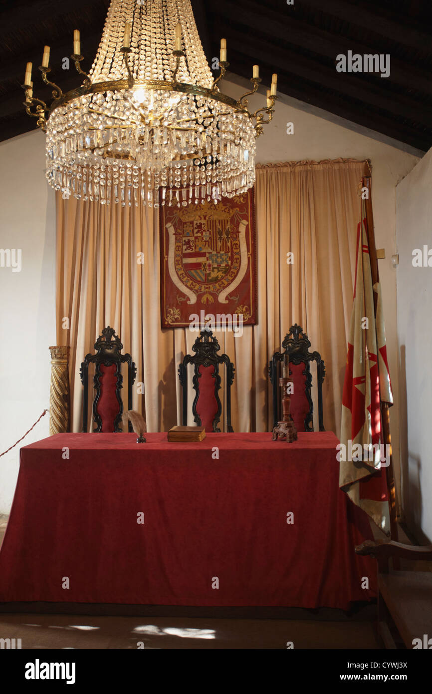 Interior of Casa de la Independencia (House of Independence), Asuncion ...