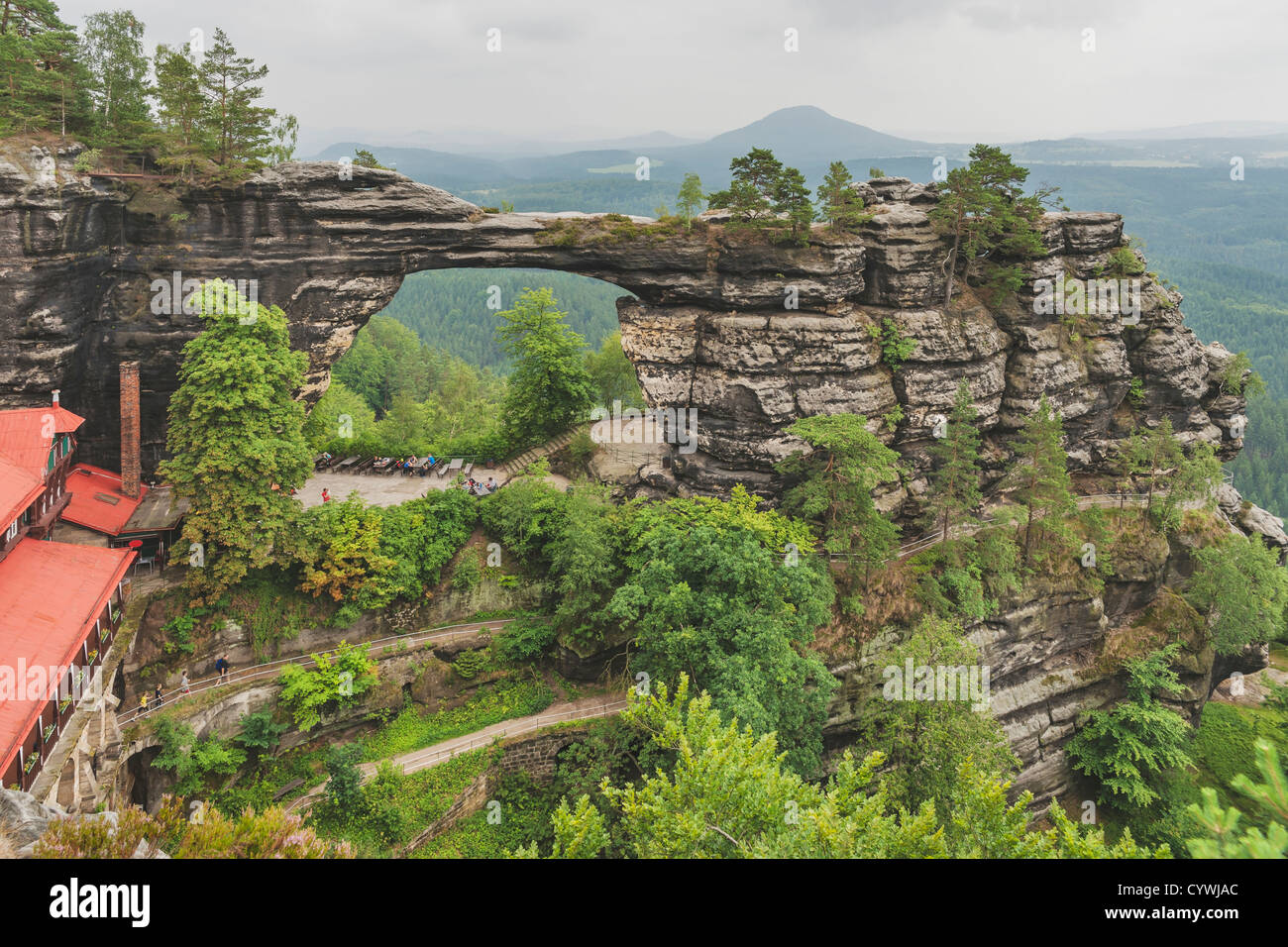 Czech Republic Pravcicka Brana High Resolution Stock Photography and ...