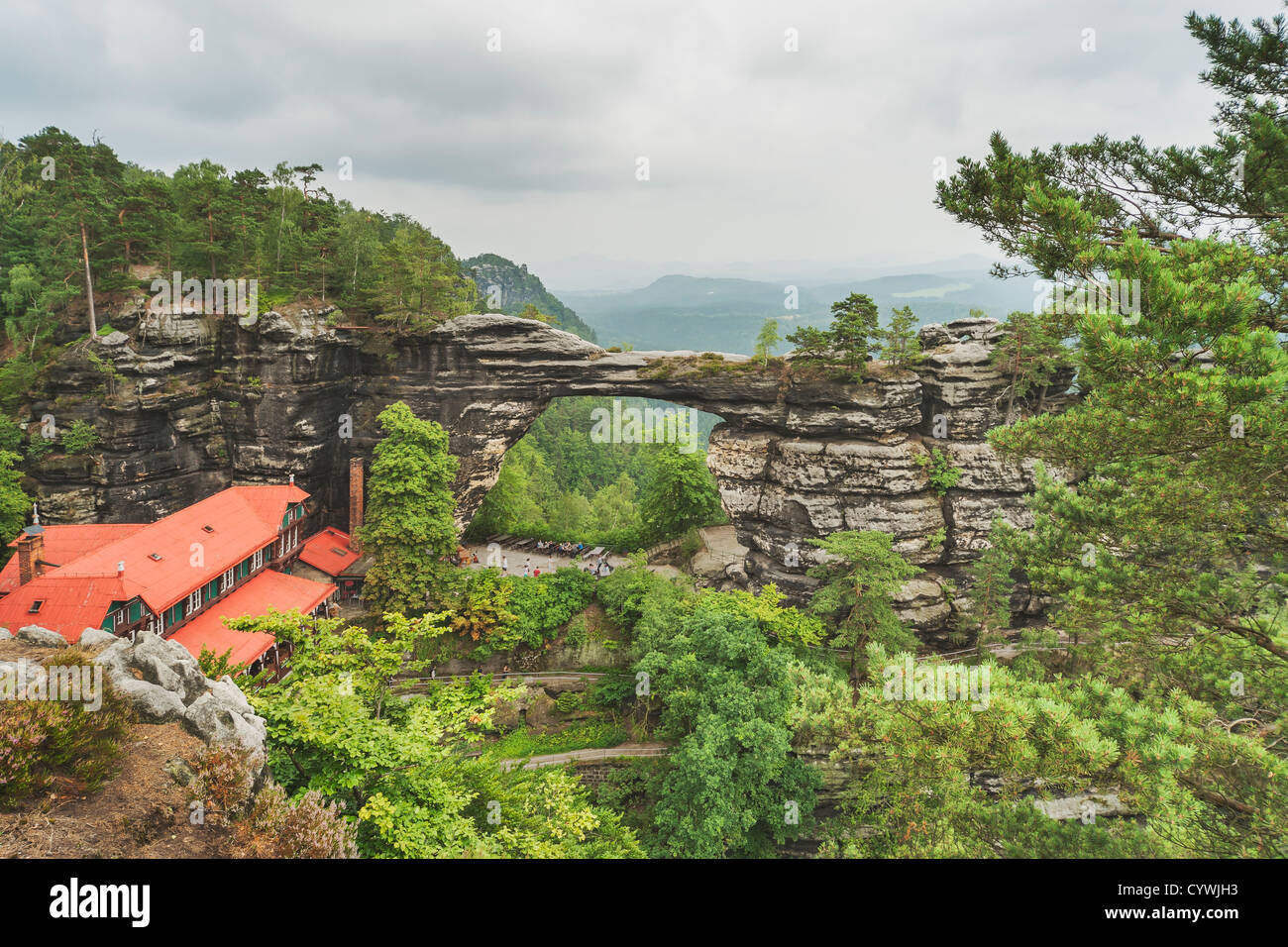 Czech Republic Pravcicka Brana High Resolution Stock Photography and ...