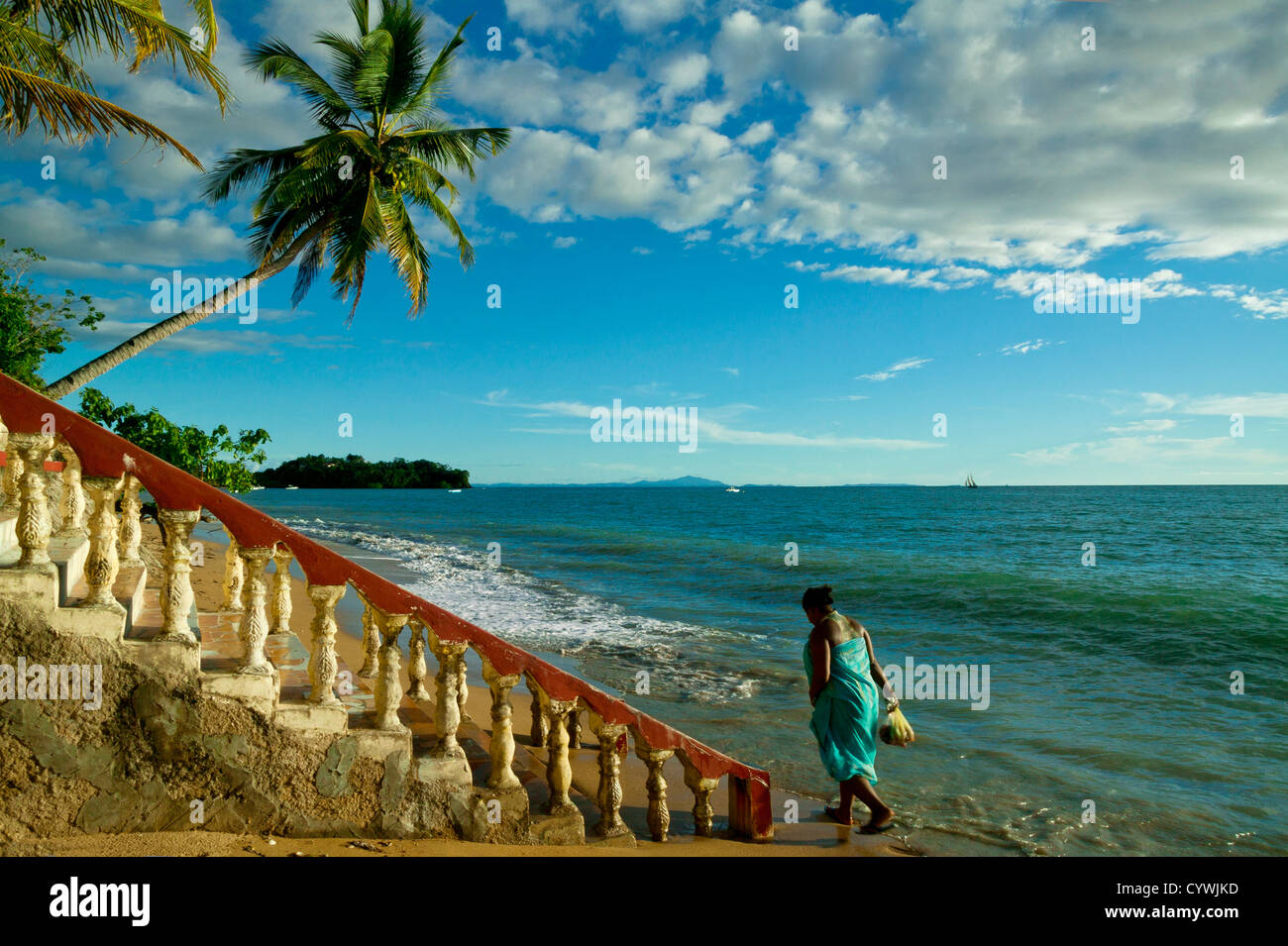 Beach At Nosy Be Island, Madagascar Stock Photo - Alamy