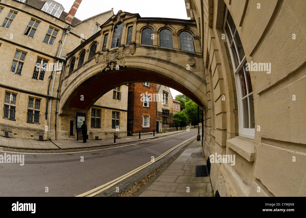 Hertford Bridge known as the Bridge of Sighs an Oxford city landmark ...