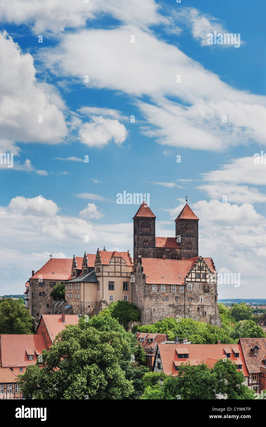 Castle and Collegiate Church of St. Servatius on the Schlossberg ...