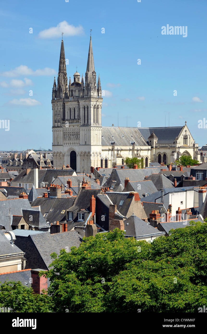 Angers cathedral hi-res stock photography and images - Alamy