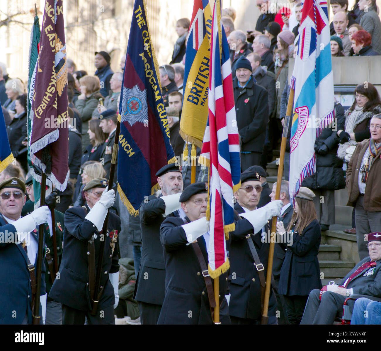March past british legion hi-res stock photography and images - Alamy