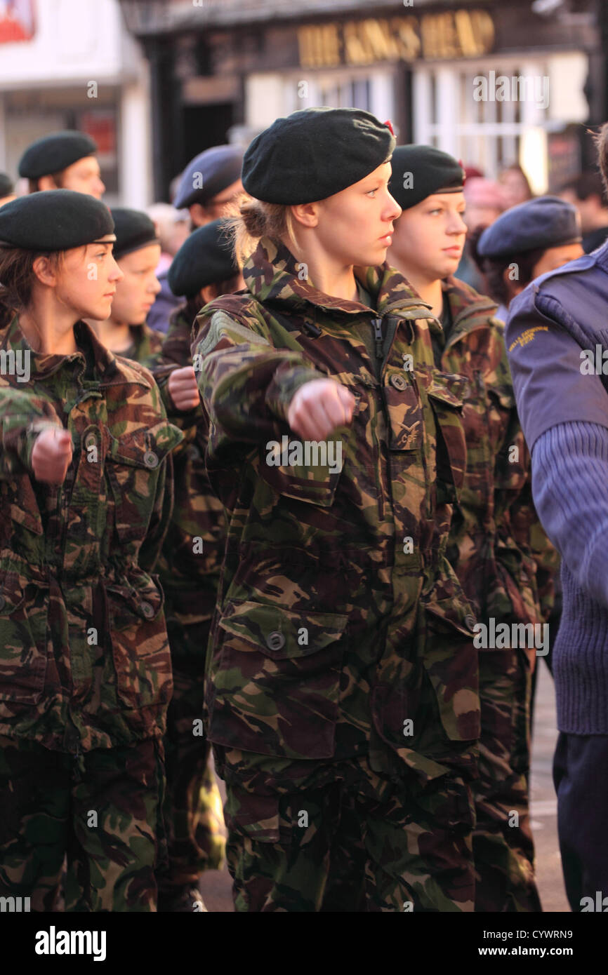 Combined cadets force hi-res stock photography and images - Alamy