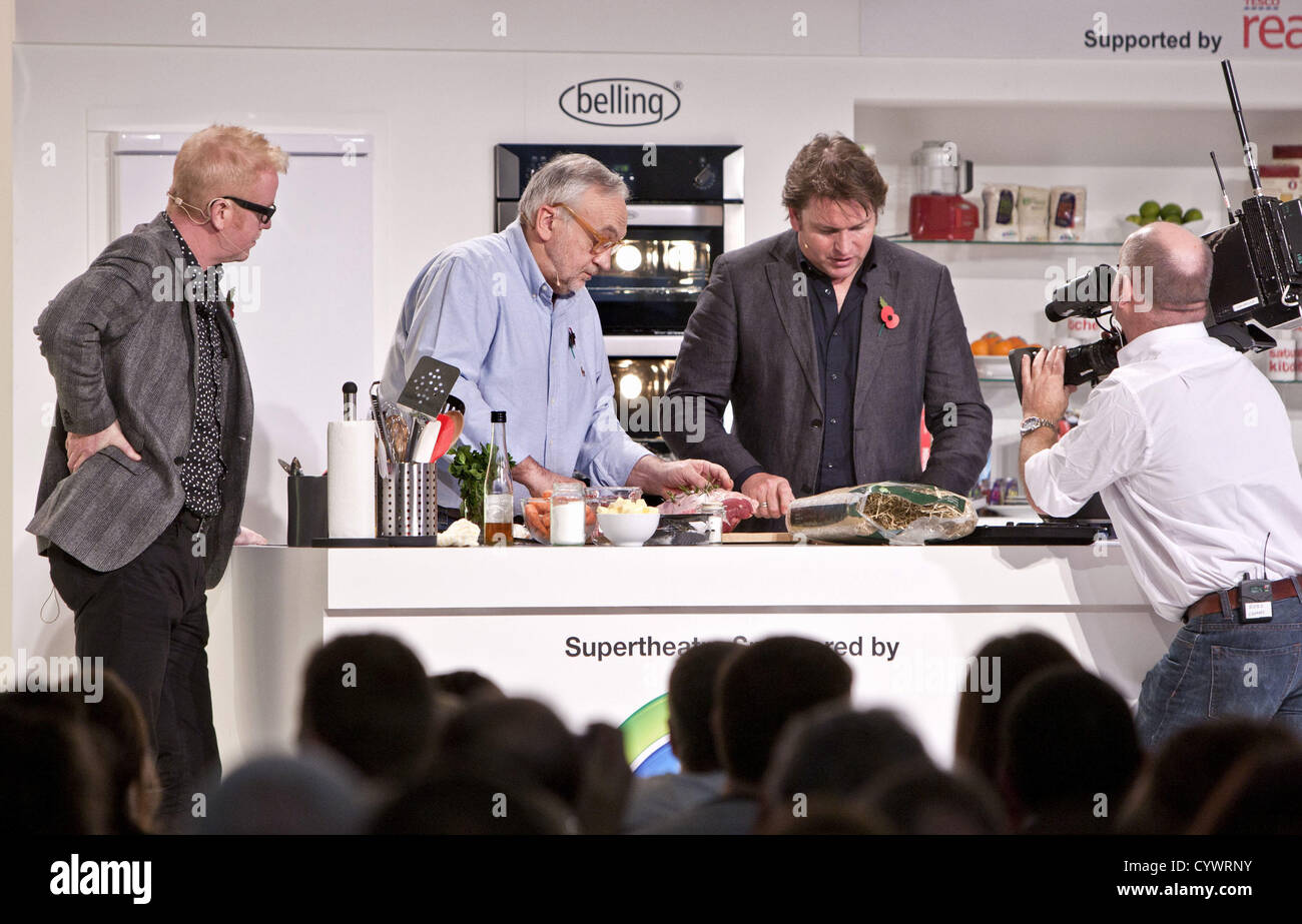 London - Celebrity chef James Martin hosts a live version of Saturday ...