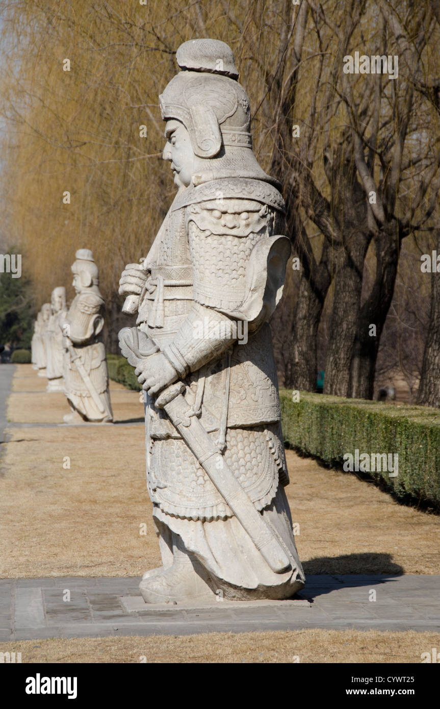 China, Beijing. Changling Sacred Way (aka Ming Tombs, God Street, The ...