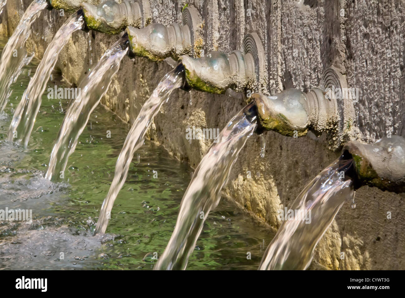 The twelve pipes fountain hi-res stock photography and images - Alamy