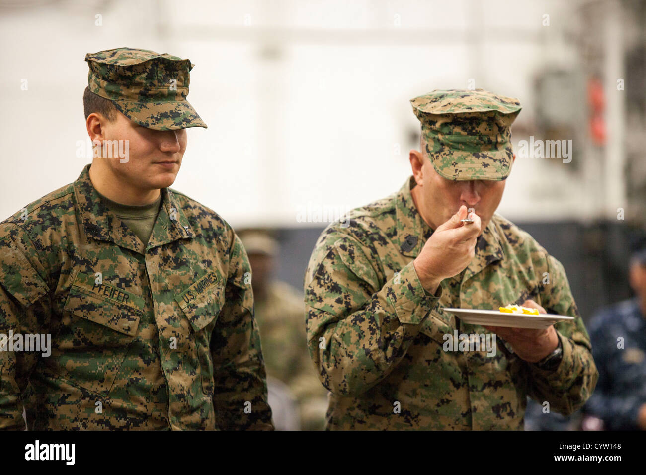 Master Gunnery Sgt. Daniel Masters, 26th Marine Expeditionary Unit ...