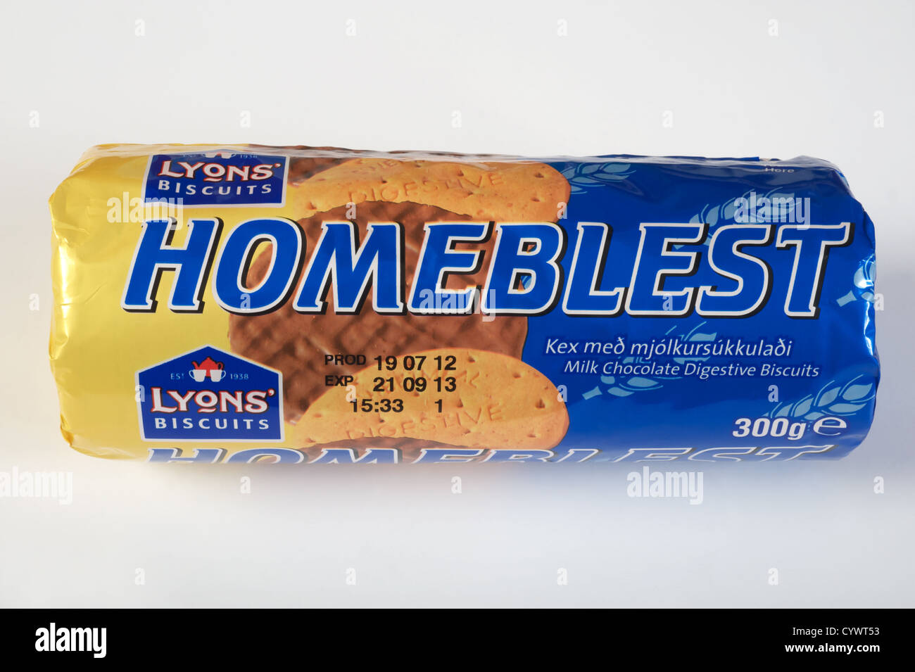 Lyons Homeblest biscuits Stock Photo - Alamy
