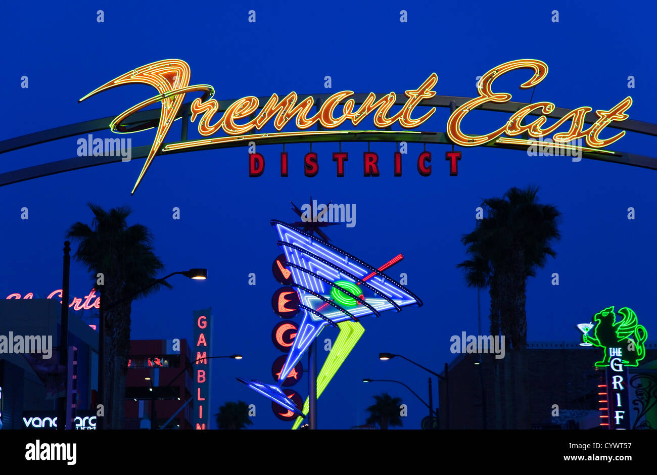 Fremont street experience hi-res stock photography and images - Alamy