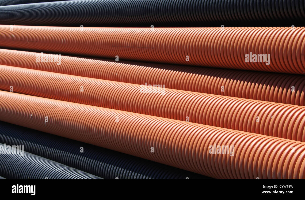 Black plastic piping hi-res stock photography and images - Alamy