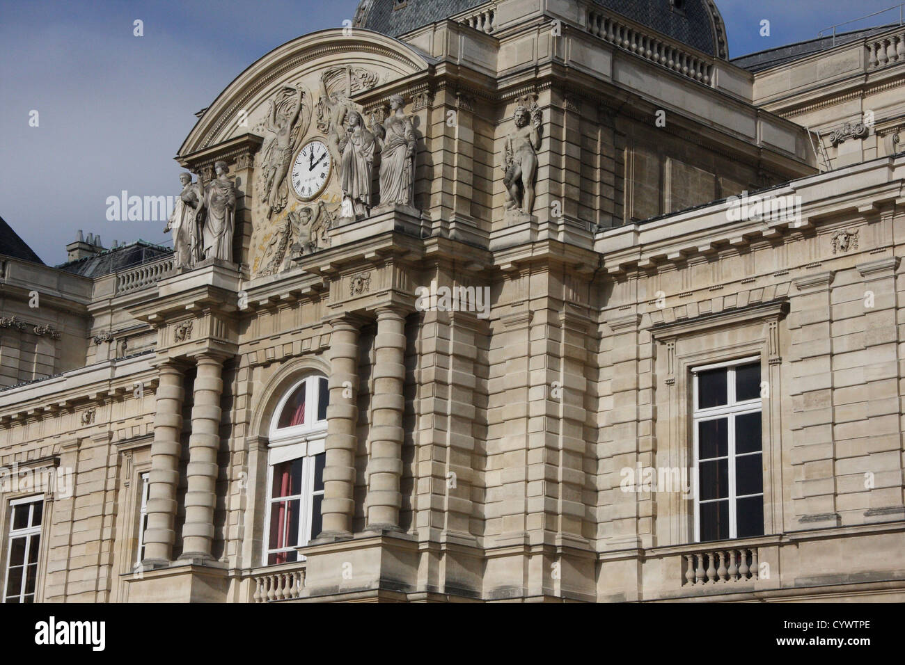 The French Senate Stock Photo - Alamy