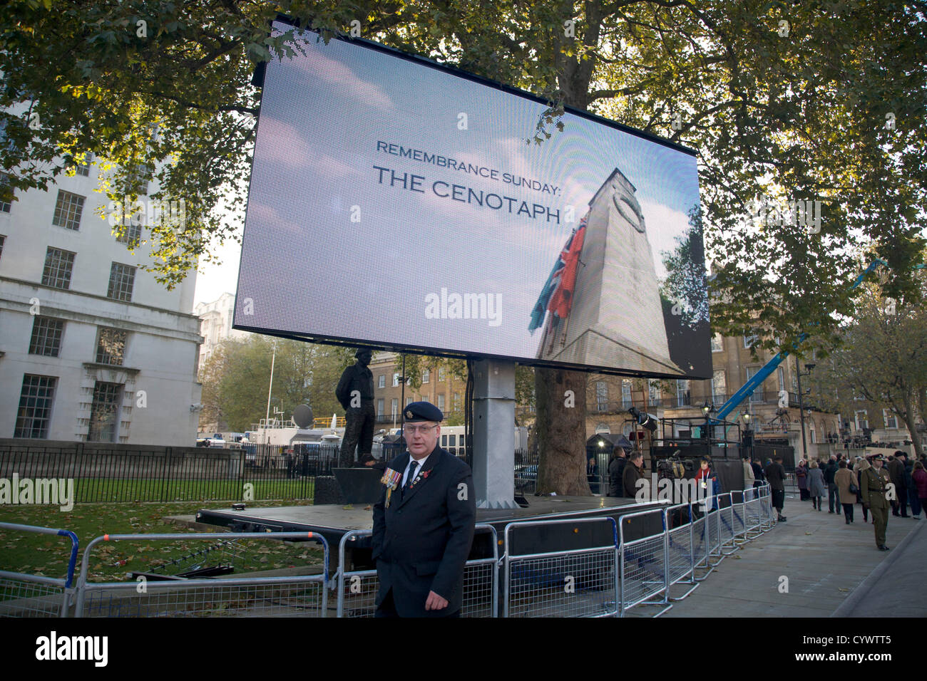 11th November 2012. Westminster London, UK. Remembrance Sunday events ...