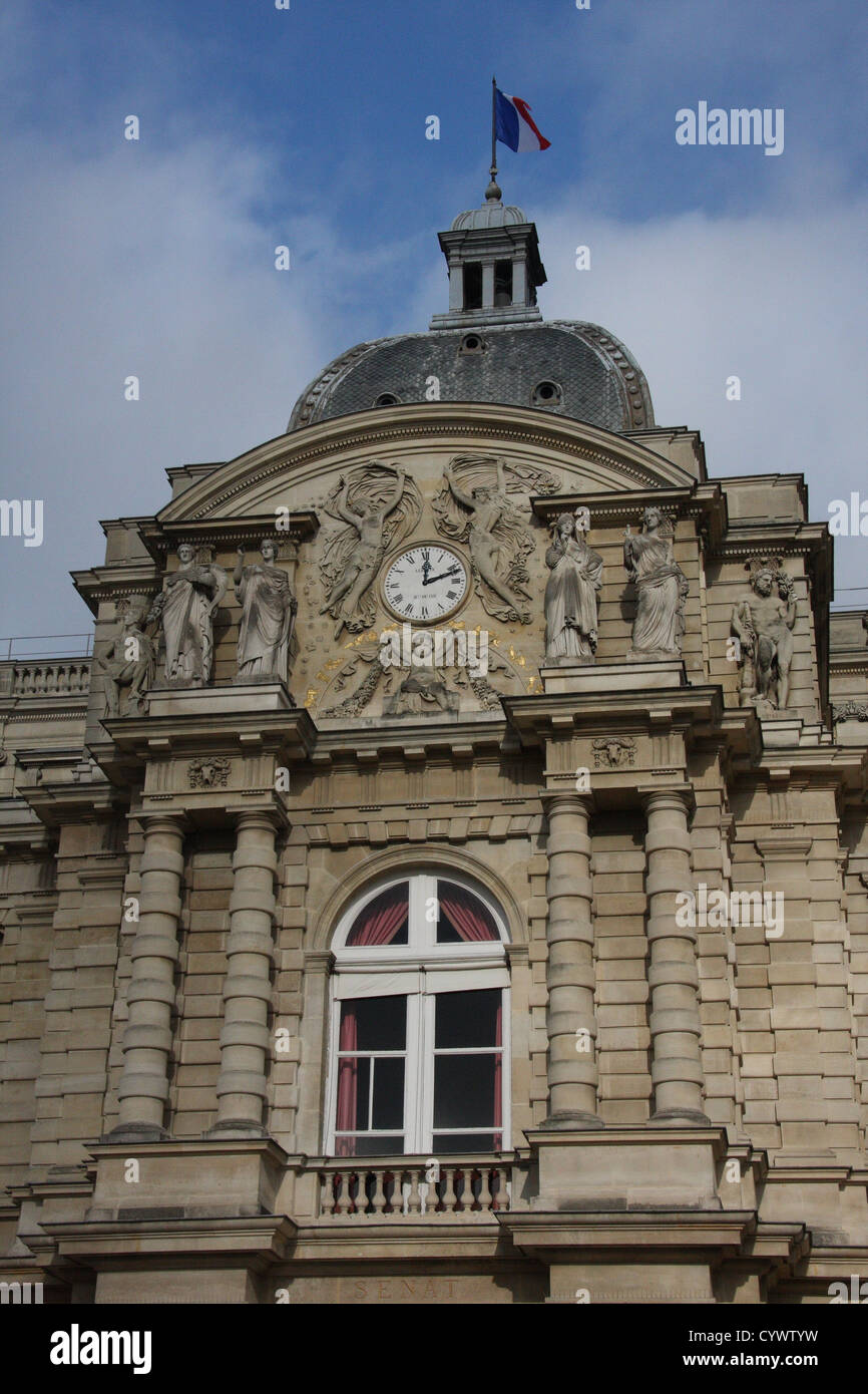 The French Senate Stock Photo - Alamy
