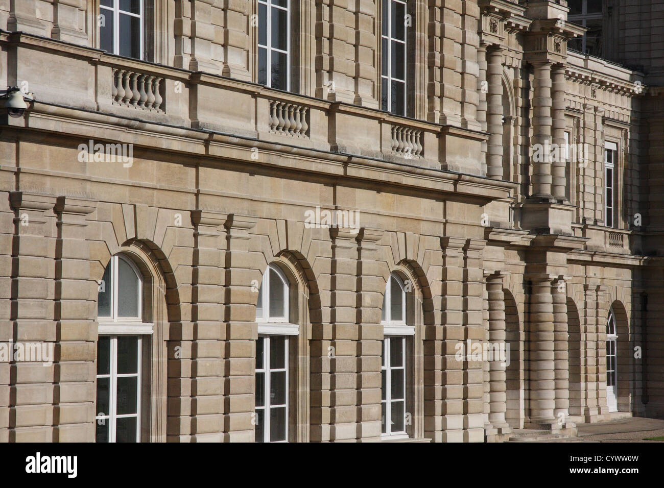 The French Senate in Paris Stock Photo - Alamy