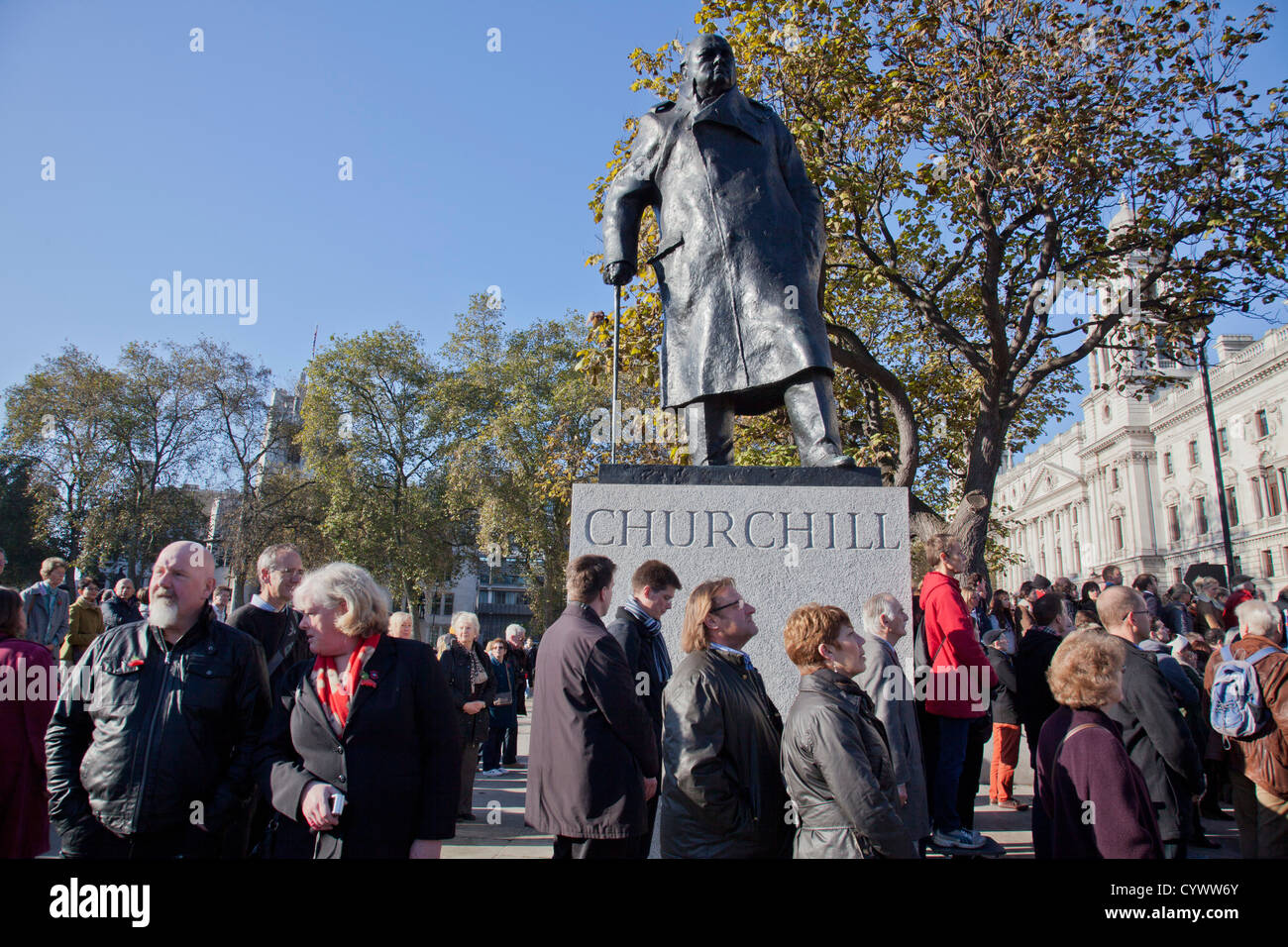 People pay respect to their dead relatives and friends by statue of ...