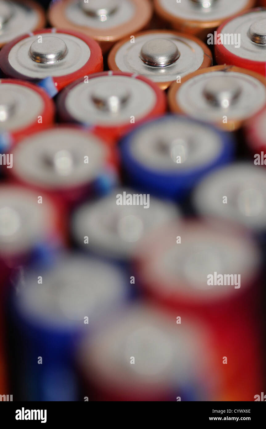 batteries damage environment contamination Stock Photo - Alamy