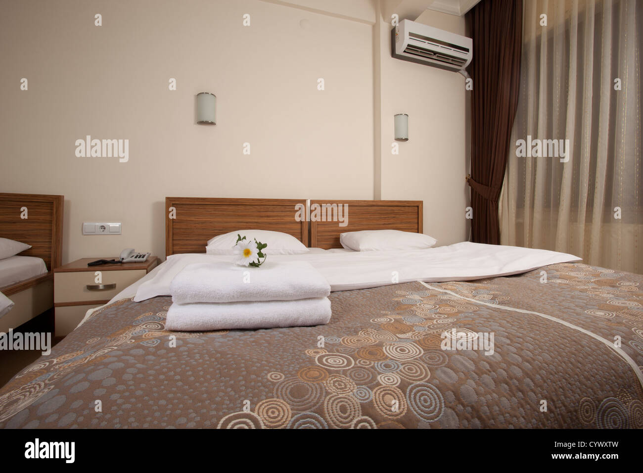 Hotel room interior Stock Photo - Alamy