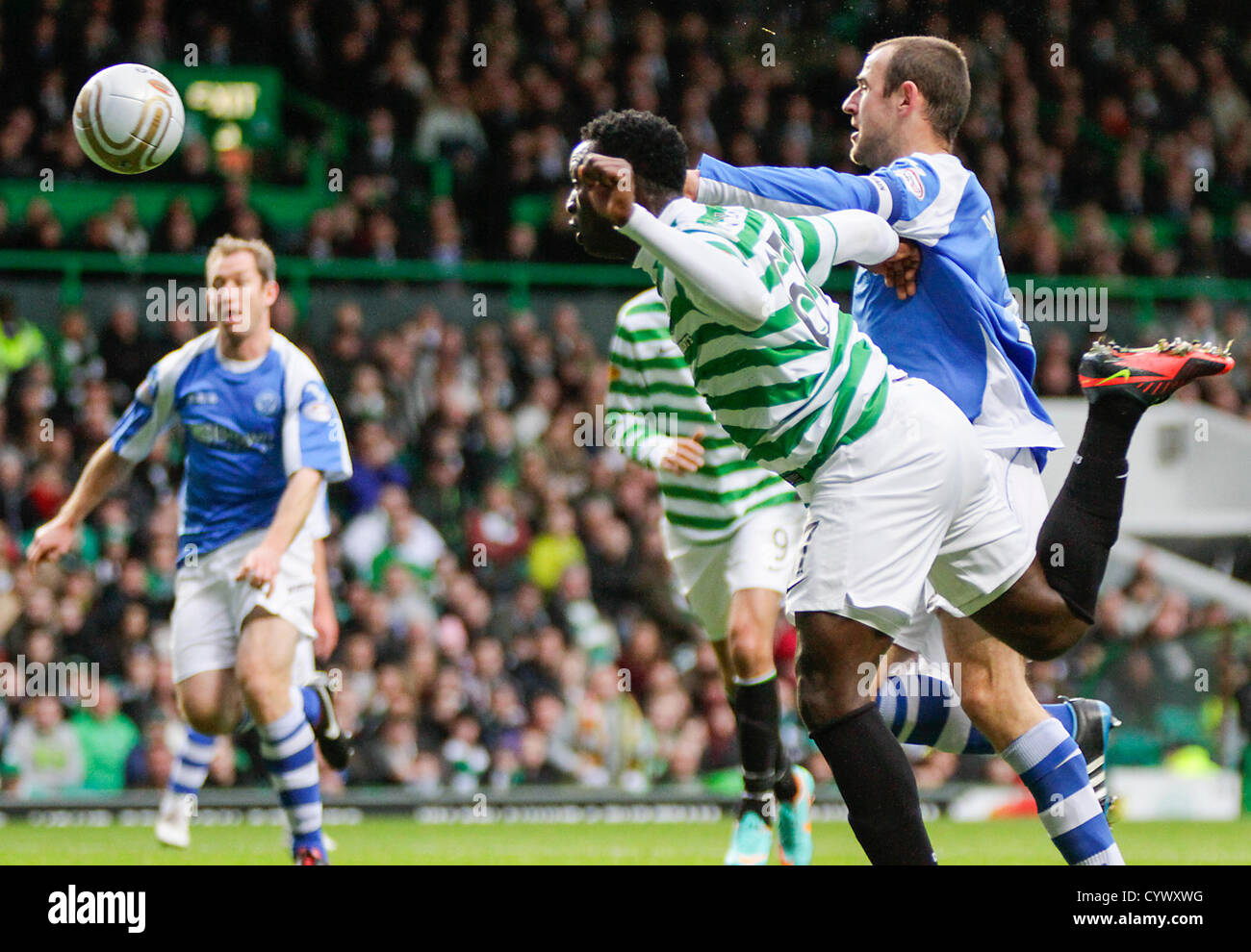 During scottish premier league game celtic park hi-res stock ...