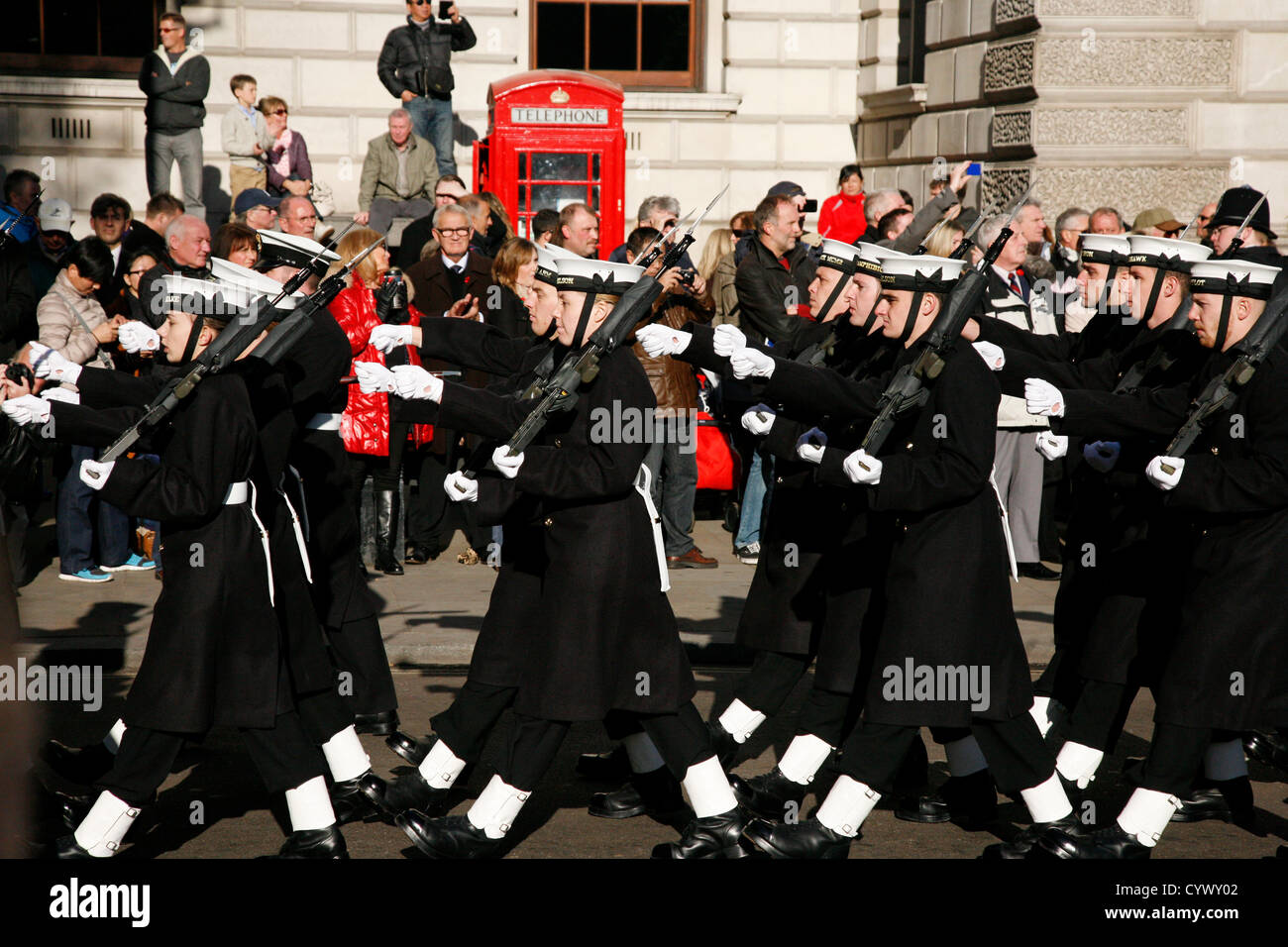 London, UK - November 11, 2012 : People take part in Remembrance Day ...