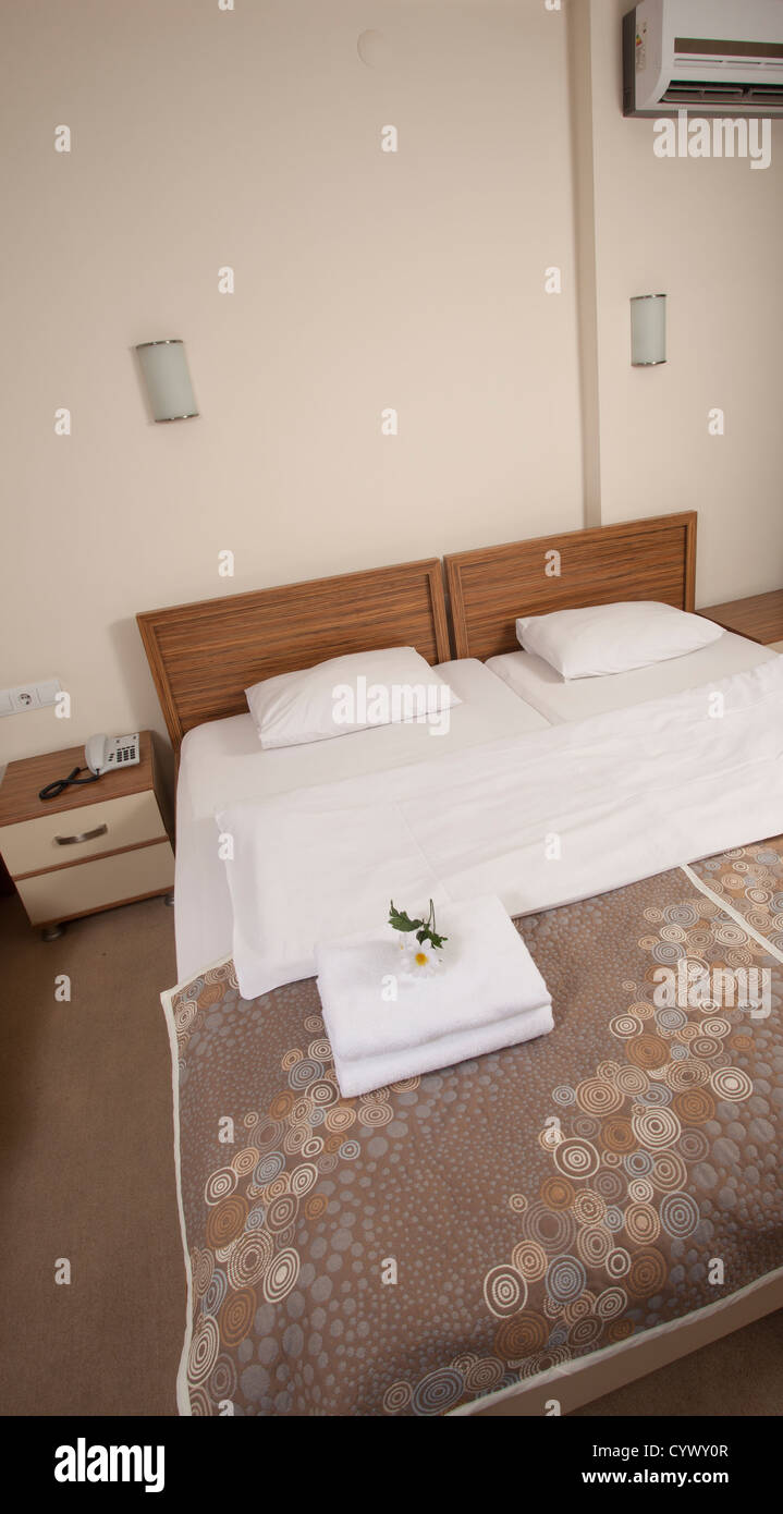 Hotel room interior Stock Photo - Alamy