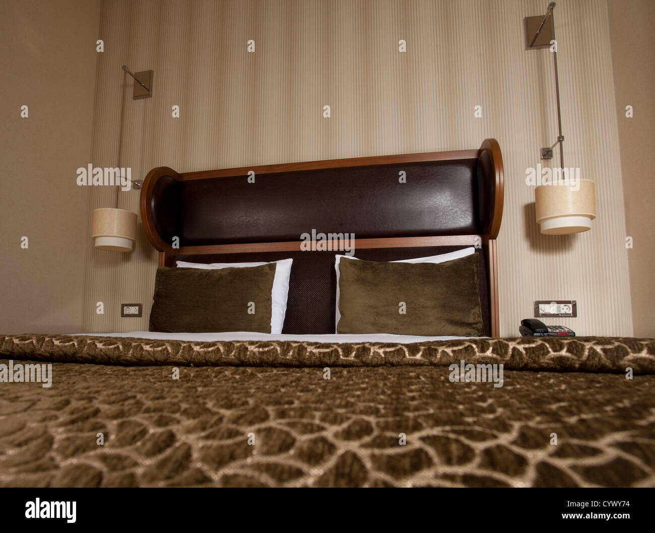 Hotel room interior Stock Photo - Alamy