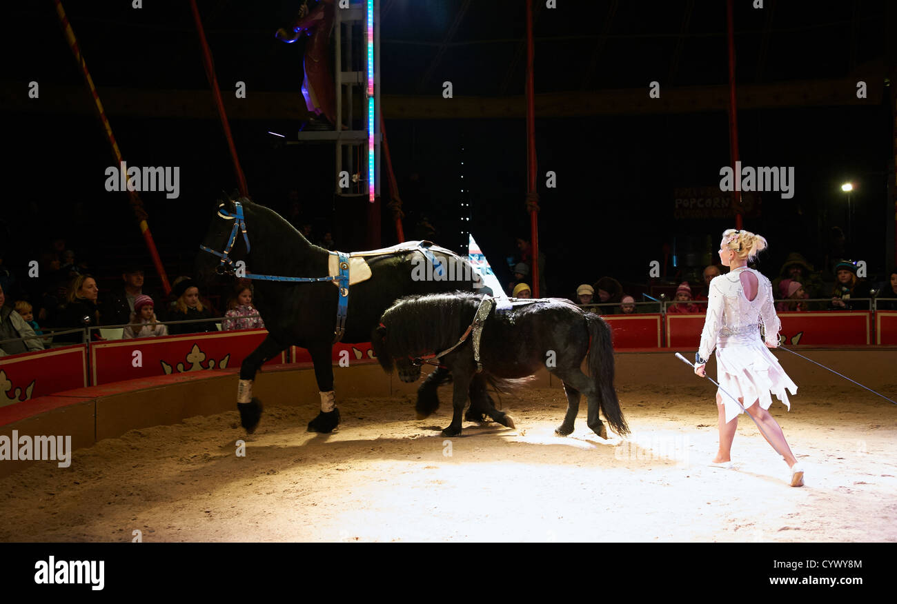 Big top interior circus hi-res stock photography and images - Alamy