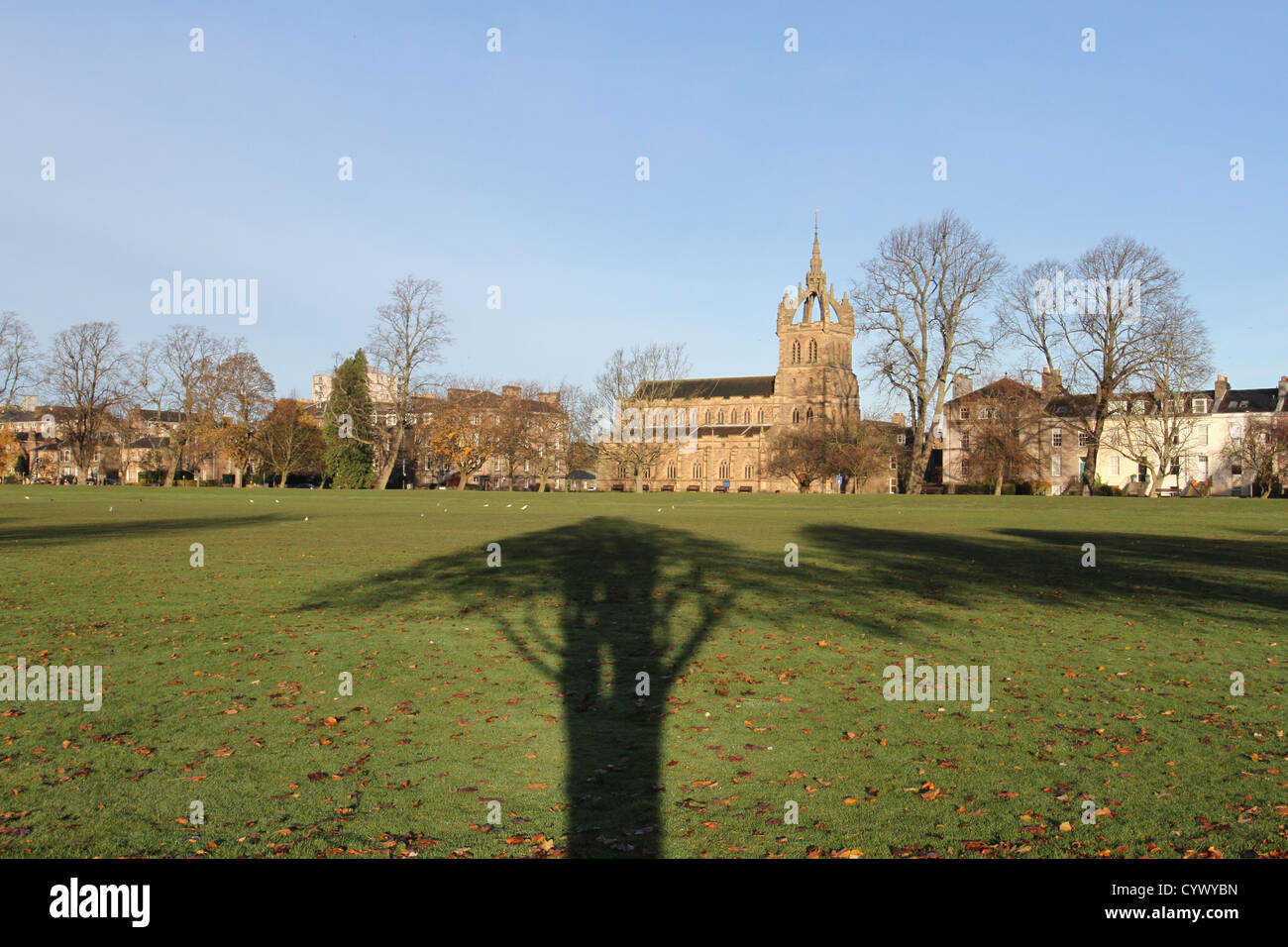 South Inch park and St Leonards in the Fields Church Perth Scotland ...