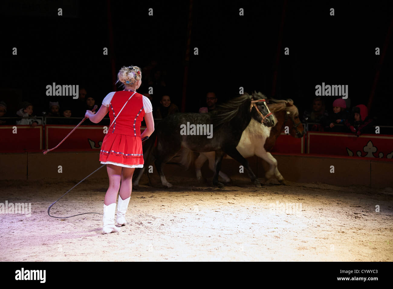 Big top interior circus hi-res stock photography and images - Alamy
