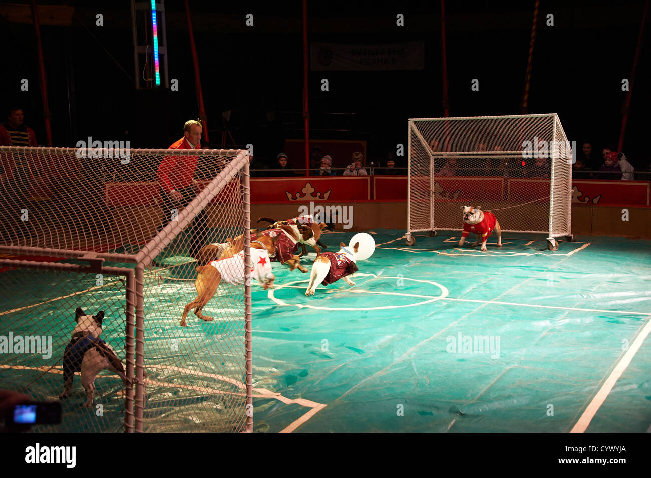 Circus big top interior hi-res stock photography and images - Alamy