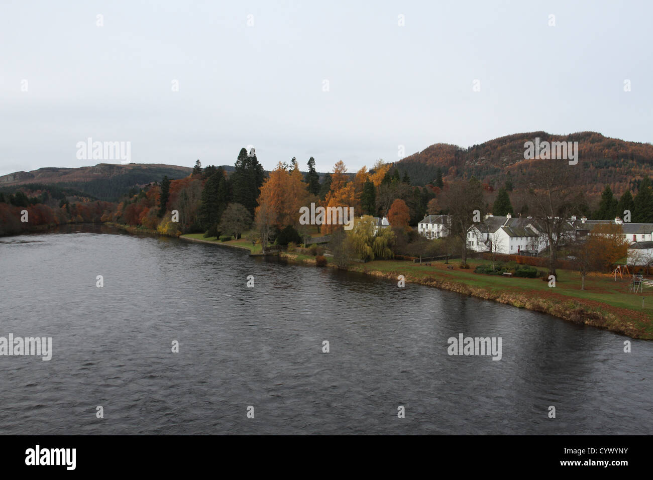 Dunkeld in autumn hi-res stock photography and images - Alamy