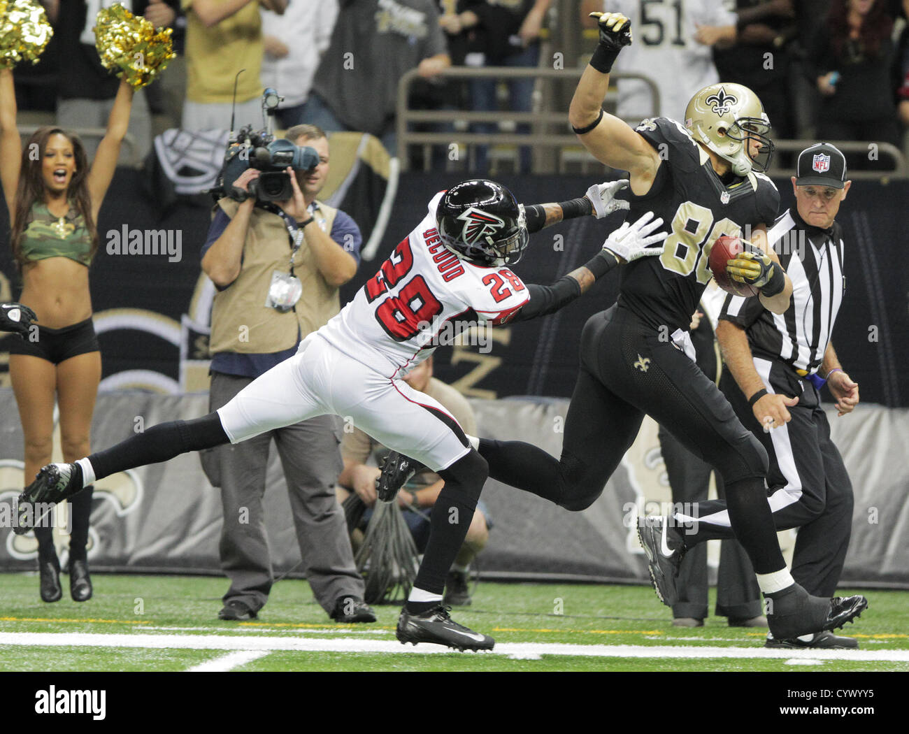 New orleans saint jimmy graham hi-res stock photography and images - Alamy