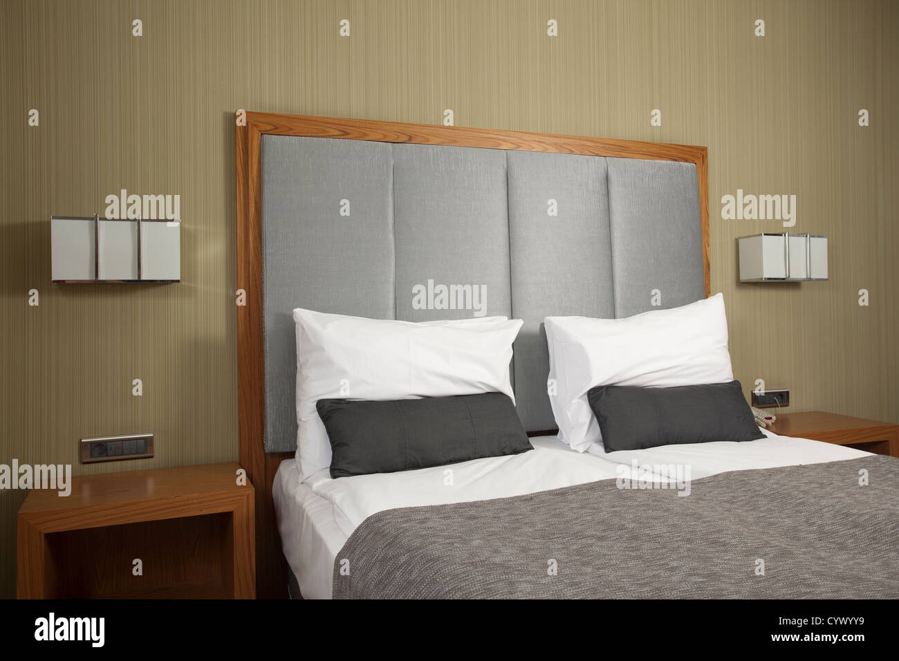 Hotel room interior Stock Photo - Alamy