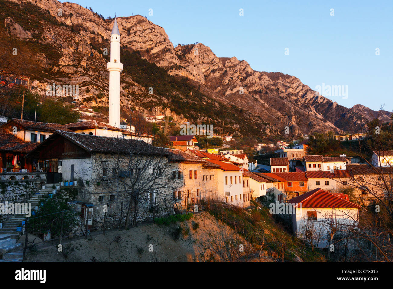 Old bazaar minaret kruja albania hi-res stock photography and images ...