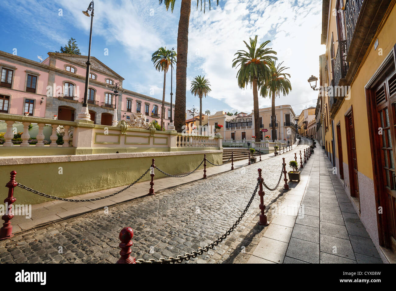 Orotava tenerife palm tree hi-res stock photography and images - Alamy