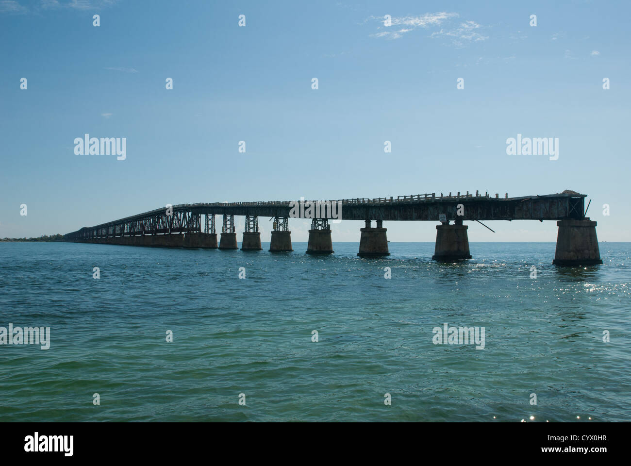 The Old Bahia Honda Bridge, part of the Florida Keys Overseas Heritage ...