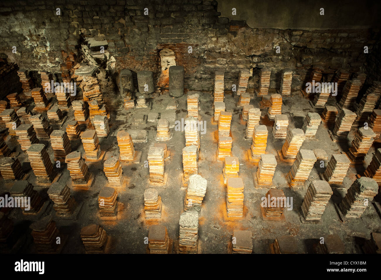 Ancient roman hot spring baths hi-res stock photography and images - Alamy