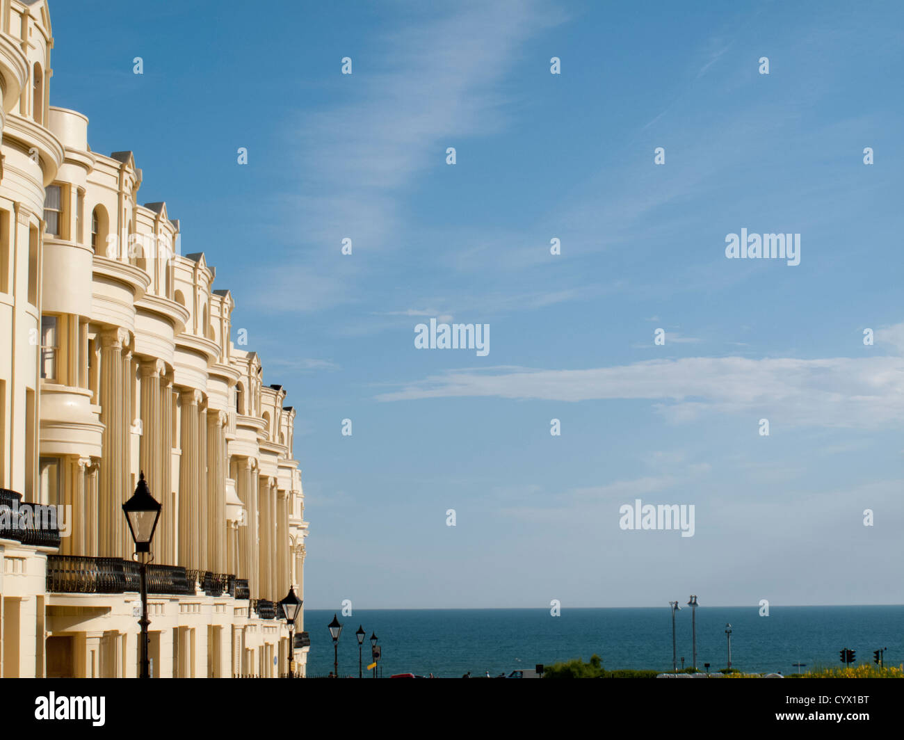 Brunswick Square, Brighton and Hove, East Sussex, England, UK Stock ...