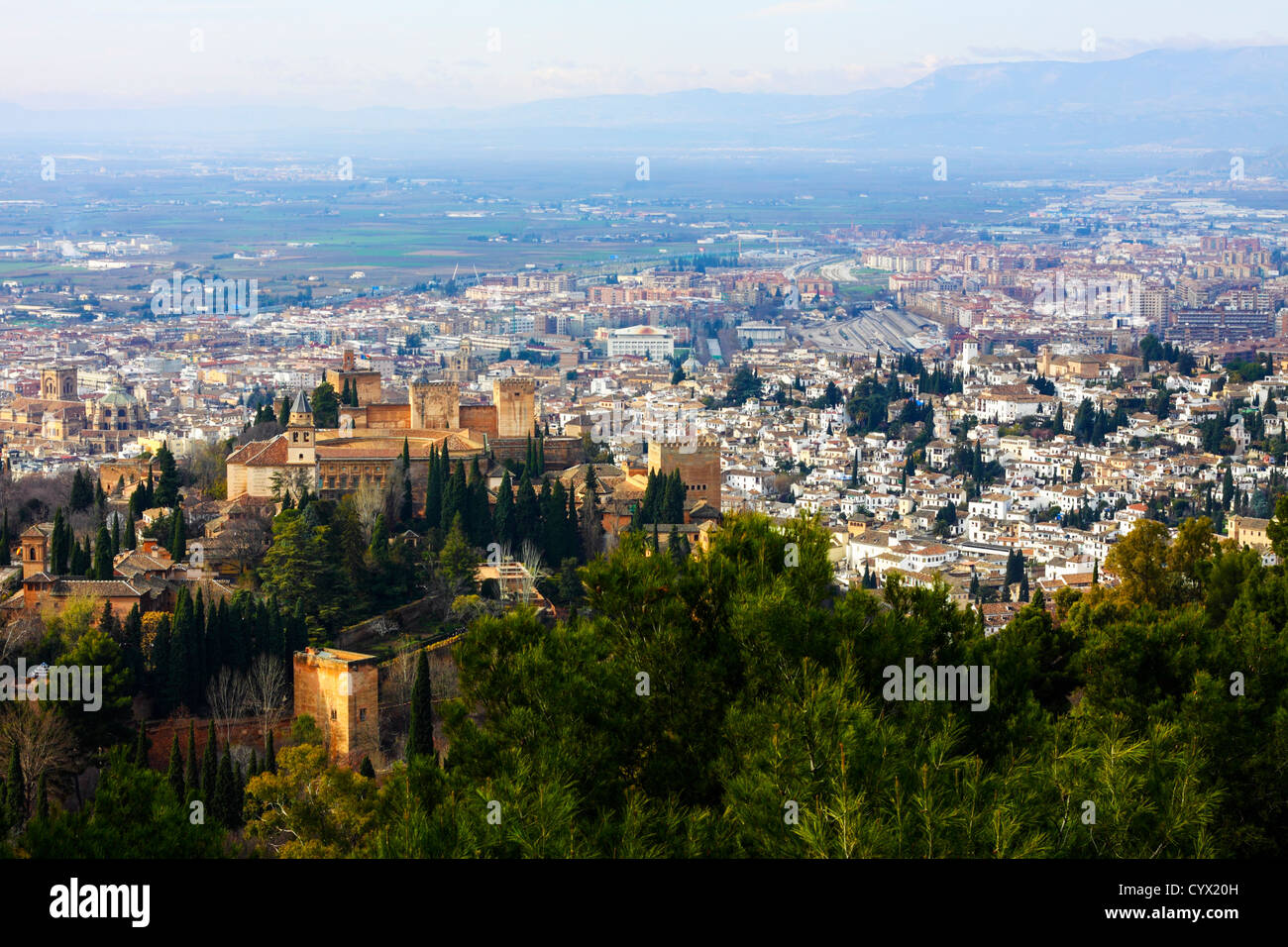Overview alhambra hi-res stock photography and images - Alamy