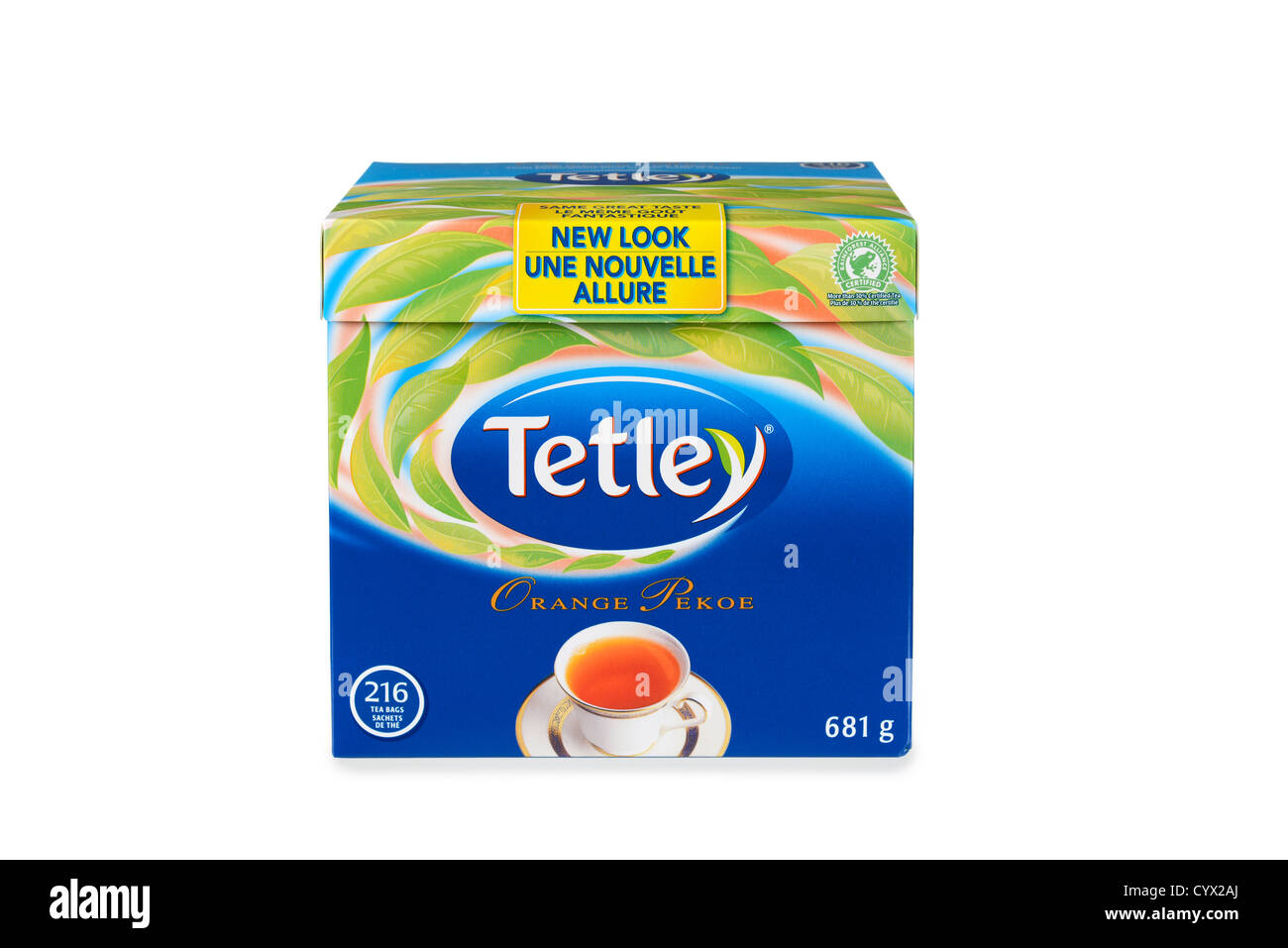 Tetley Tea, Box Stock Photo - Alamy