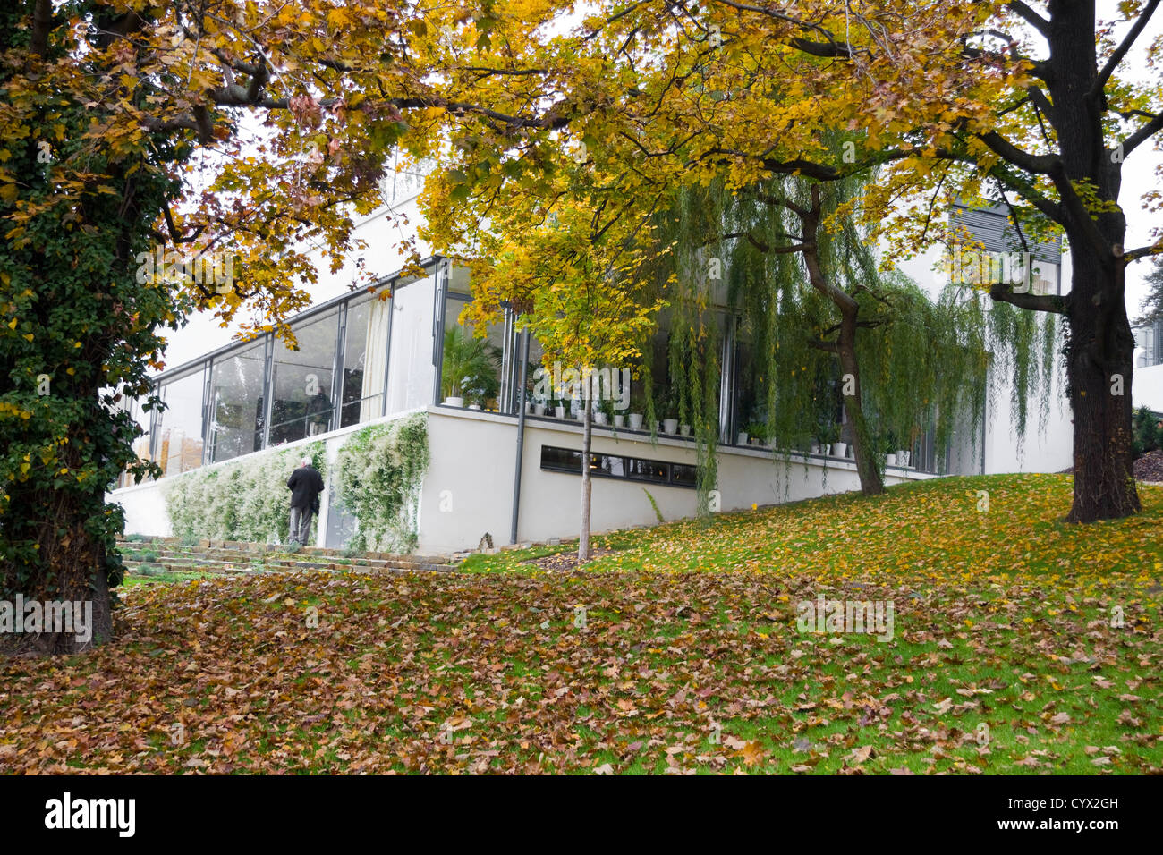 Exterior, villa Tugendhat, Brno,Czech Republic Stock Photo - Alamy
