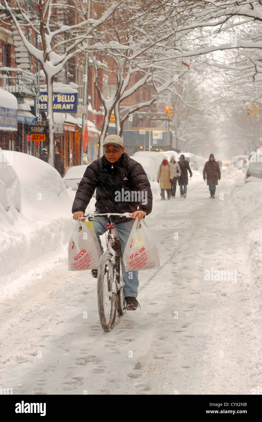 Chinese Food Delivery Man