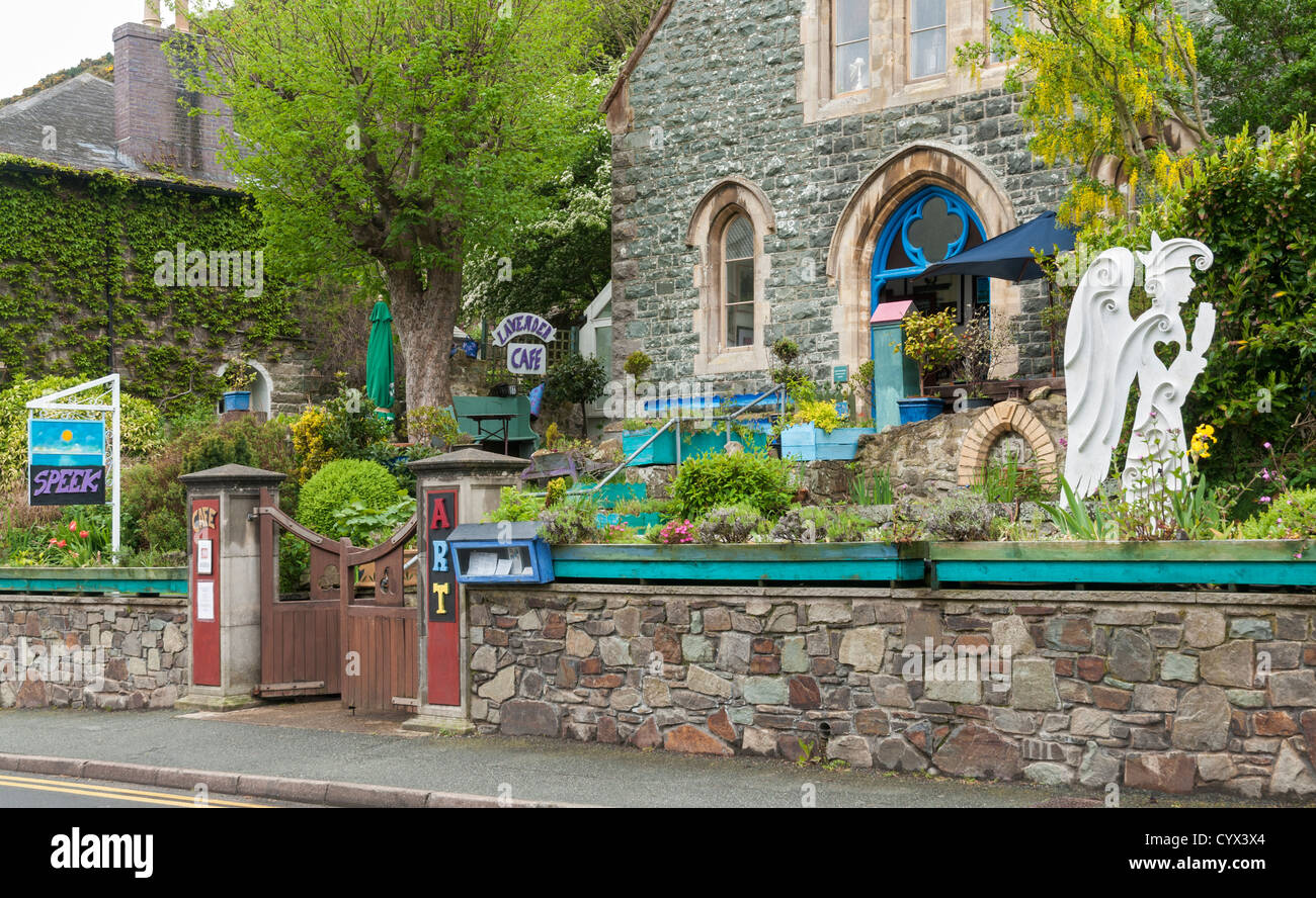 Wales, Pembrokeshire, Solva, art gallery, cafe Stock Photo - Alamy